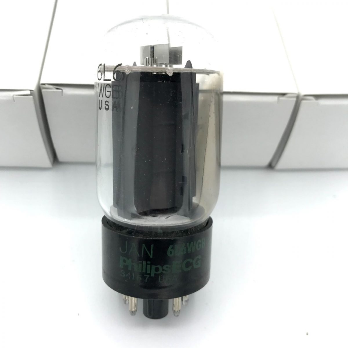 Philips JAN 6L6WGB NOS / matched quad - Kees Draait Door